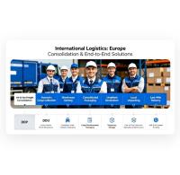 China Europe Consolidation Shipping Services For Financial Stability Economic Integration for sale