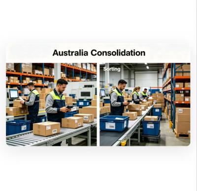 China Australia Multi Source Cargo Consolidation For Efficient / Reliable Shipping Solutions for sale
