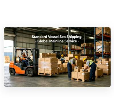 China Standard Vessel Sea Freight Shipping , Mainline Global Logistics Services for sale