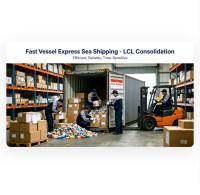 China Fast Vessel Express Sea Shipping Service For Time Sensitive Maritime Transport for sale