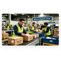 China Canada DDP Air Freight Shipping Door To Door For Battery / Magnetic Goods for sale