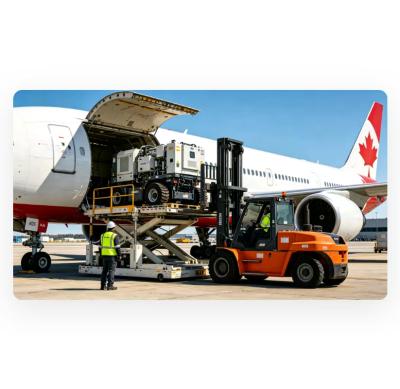 China Canada DDP Shipping Oversized / Heavy Cargo Air Freight With Local Truck Last Mile Courier Delivery for sale