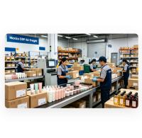 China Satety DDP Air Freight Shipping to Mexico For Cosmetic Liquid Powder / Chemical Goods for sale