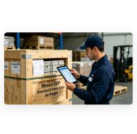 China Oversized / Heavy Cargo Air Freight Mexico DDP Shipping With Local Truck Last Mile Courier Delivery for sale