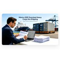 China DDP Shipping to Mexico Oversized Heavy Cargo Sea Shipping with Inland Truck / Courier Door Delivery for sale