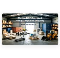 China DDP Shipping to Mexico Oversized Heavy Cargo Sea Shipping with Inland Truck / Courier Door Delivery for sale