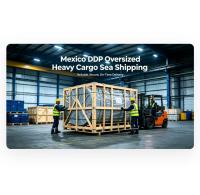 China DDP Shipping to Mexico Oversized Heavy Cargo Sea Shipping with Inland Truck / Courier Door Delivery for sale