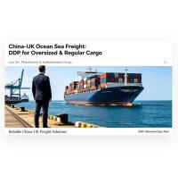 China General Oversized Heavy Cargo Sea Shipping to UK With Truck / Last Mile Delivery for sale