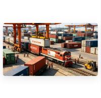 China Battery Liquid Powder Special Goods Railway Shipping to United Kingdom for sale