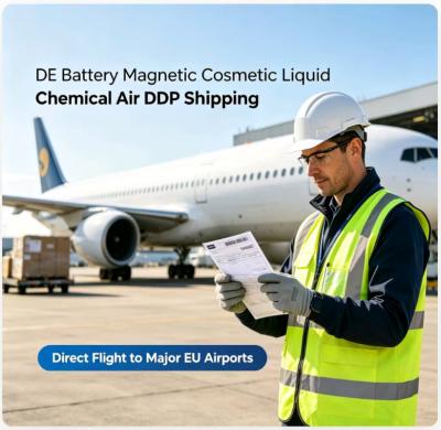 China Air DDP Shipping To DE Delivery Service For Battery Magnetic Cosmetic for sale