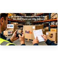 China DDP Sea Freight Shipping to Germany Truck Last Mile Delivery For Oversized Heavy Cargo for sale