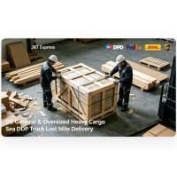 China DDP Sea Freight Shipping to Germany Truck Last Mile Delivery For Oversized Heavy Cargo for sale