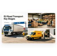 China DDP Shipping to EU Door Delivery Service Truck transport For Regular Goods for sale
