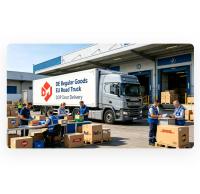 China DDP Shipping to EU Door Delivery Service Truck transport For Regular Goods for sale