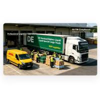 China DDP Logistics Shipping To Germany Truck Delivery Service For Oversized Battery Liquid Cargo for sale