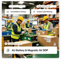 China Secure DDP Air Freight Shipping to AU  For Battery / Magnetic Goods for sale