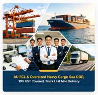 China DDP Last Mile Sea Freight Shipping to Australia Heavy Cargo Delivery For Oversized Cargo for sale