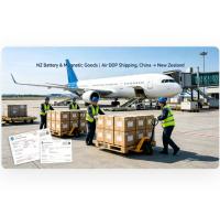 China DDP Shipping Air Freight To NZ for Battery / Magnetic Goods for sale