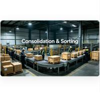 China Sea DDP Door To Door Shipping To UAE LCL Consolidated For General Goods for sale
