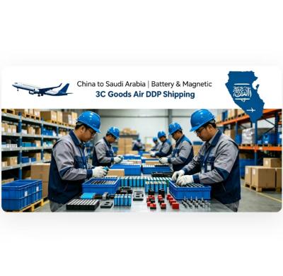 China Air DDP Shipping to Saudi Arabia for Battery And Magnetic 3C Goods for sale