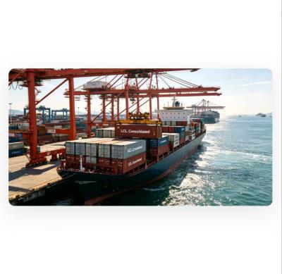 China LCL Consolidated Sea Freight Door To Door Delivery For General Goods for sale