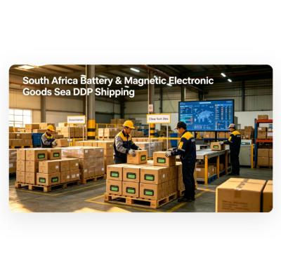 China Sea DDP Shipping to South Africa For Battery / Magnetic Electronic Goods for sale