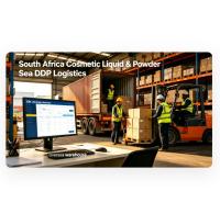 China South Africa Cosmetic Liquid / Powder DDP Sea Freight Logistics Service for sale