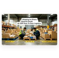 China General Goods Air DDP Shipping to Ghana Door To Door Logistics Services for sale