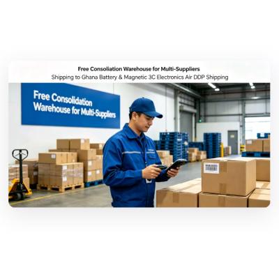 China Air DDP Shipping To Ghana for Battery / Magnetic 3C Electronics for sale