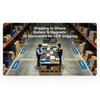 China Air DDP Shipping To Ghana for Battery / Magnetic 3C Electronics for sale