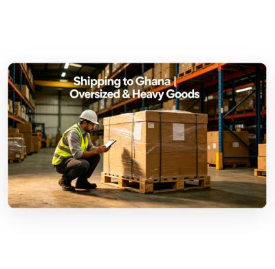 China Oversized Heavy Goods Shipping To Ghana Air Freight With Last Mile Delivery for sale