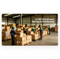 China General Goods Shipping to Ghana LCL Consolidated Sea DDP Door To Door Logistics Services for sale