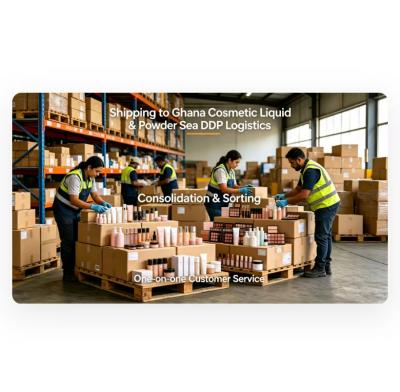 China Reliable DDP Shipping Australia Sea Freight For Cosmetic Liquid / Powder for sale