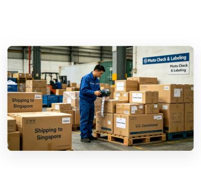 China Reliable Shipping To Singapore LCL Consolidated Sea Freight DDP Door To Door Delivery for sale