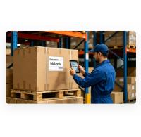 China Pallet Oversized Heavy Goods Shipping To Malaysia Air Freight DDP Truck Last Mile Delivery for sale