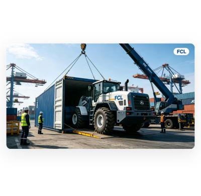 China Industrial Heavy Cargo Shipping to Malaysia Sea Freight FCL Oversized Sea DDP Truck Delivery for sale