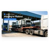 China Land Transport Logistics Shipping To Thailand Door To Door Flatbed Truck Last Mile Delivery for sale