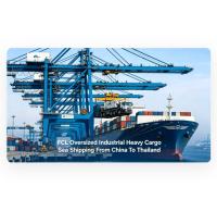 China Sea DDP Truck Delivery Service Shipping To Thailand FCL Oversized Industrial Heavy Cargo for sale