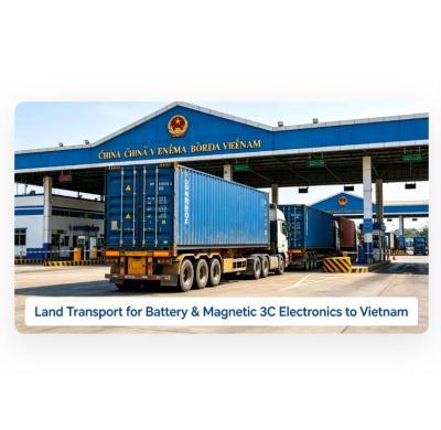 China Battery / Magnetic 3C Electronics Shipping To Vietnam Via Land Transport DDP Shipping for sale