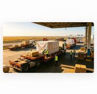 China Pallet Oversized Heavy Goods Land Transport Logistics DDP Flatbed Truck Last Mile Delivery for sale