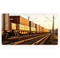China Reliable Shipping To Russia LCL Consolidated General Goods Railway Train DDP Door To Door Delivery for sale