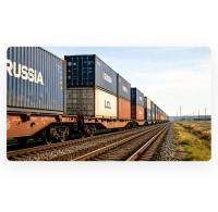 China General Goods Sea Rail Shipping Multimodal LCL DDP Nationwide Delivery for sale