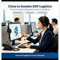 China China to Sweden DDP Logistics with Door to Door Delivery and Customs Clearance for sale