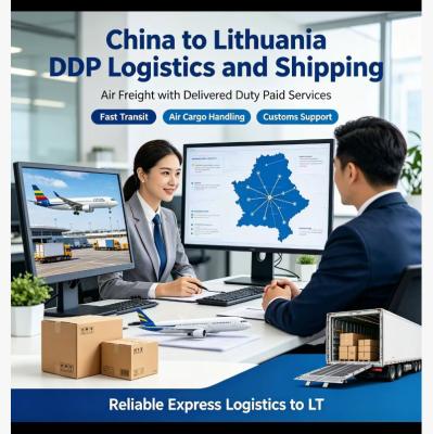 China China to Lithuania DDP Logistics and Shipping with Delivered Duty Paid Services for sale