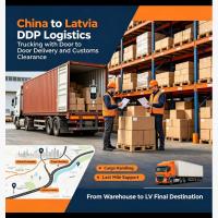 China China to Latvia DDP Logistics with Door to Door Delivery and Customs Clearance for sale