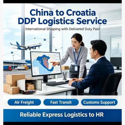 China China to Croatia DDP Logistics Service for International Shipping with Delivered Duty Paid for sale