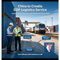 China China to Croatia DDP Logistics Service for International Shipping with Delivered Duty Paid for sale