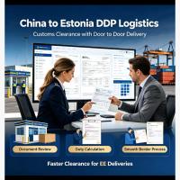 China China to Estonia DDP Logistics with Door to Door Delivery and Customs Clearance for sale
