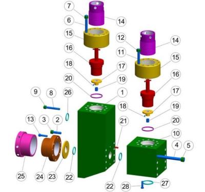China Weatherford E-2200 mud pump Bullnose Piston,Weatherford MP16 mud pump, MP13 mud pump, MP10 mud pump, MP5/MP8 mud pump for sale