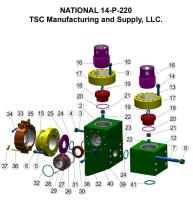 China 14P220 mud pump, 10P-130 mud pump, MISSION 